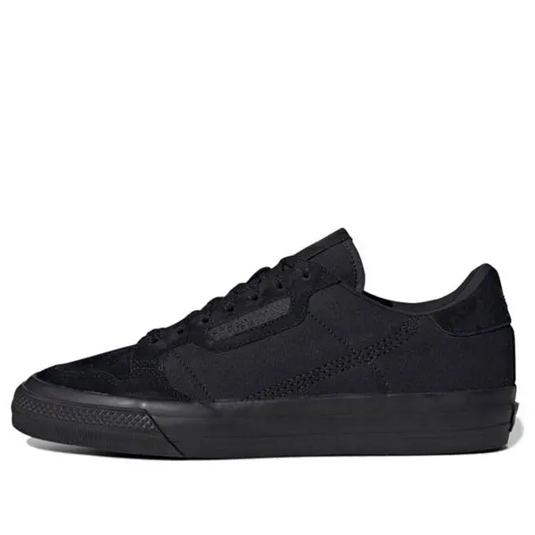 Adidas Continental Vulc Core Sneakers - Black