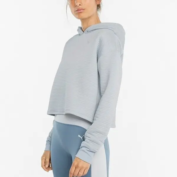 PUMA Studio Cropped Hoodie