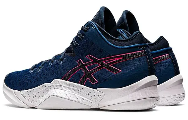 Asics Unpre Ars "mako French " Mid Top Basketball Sneakers - Blue