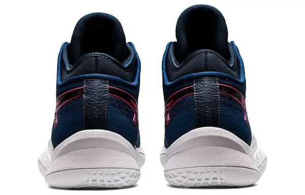 Asics Unpre Ars "mako French " Mid Top Basketball Sneakers - Blue