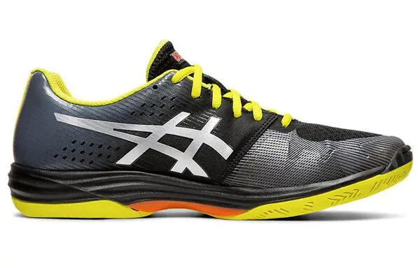 Asics Gel-tactic Low Top Athletic Shoes - Black