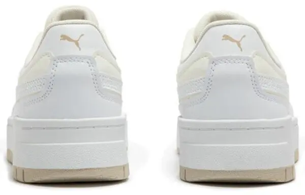 PUMA Cali Dream Leather Platform Sneakers - White