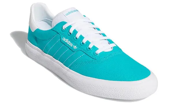 Adidas Originals 3mc Vulc Low Top Casual Skate Shoes - Peppermint Green