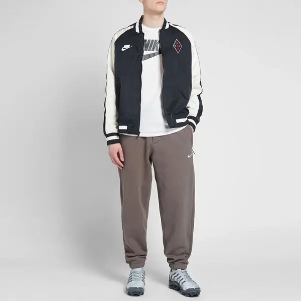 Nike Lab Collection Embroidered Logo Casual Sports Pants/trousers/joggers Light - Brown