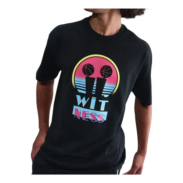 Nike Lebron 23 Graphic T-shirt 'miami Twice - Black