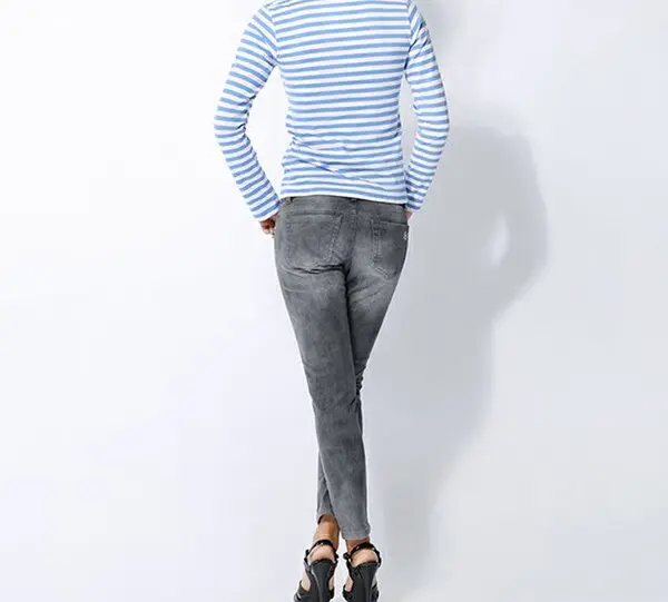 Play Comme Des Garcon Striped Long Sleeve T-shirt