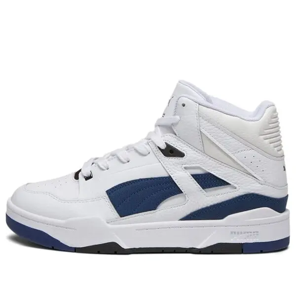 PUMA Slipstream High Top Sneakers - White/navy