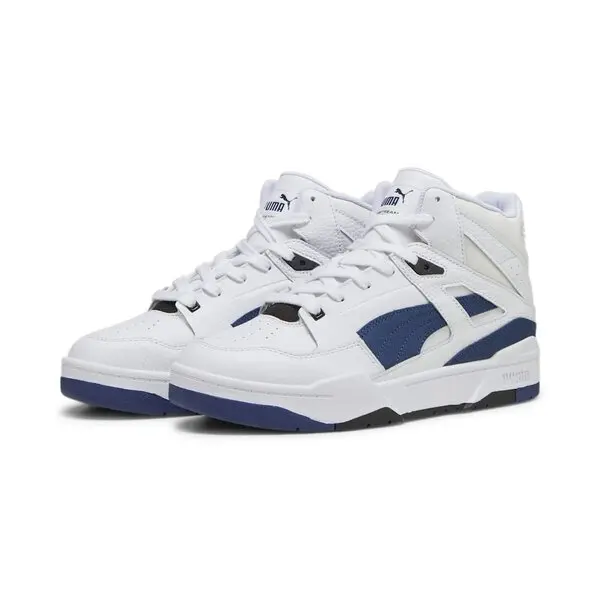 PUMA Slipstream High Top Sneakers - White/navy