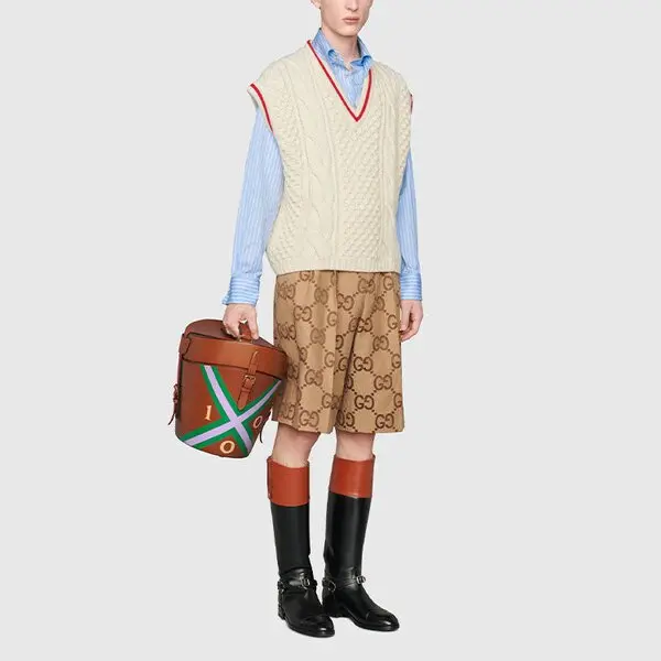 Gucci Wool Cable Knit Vest
