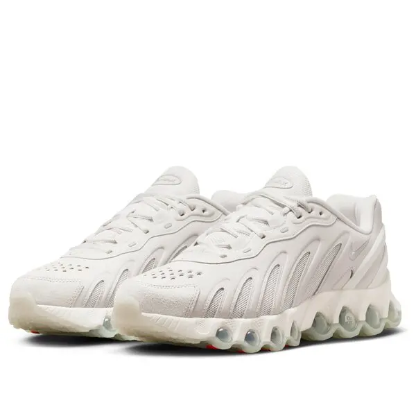 Nike Max Dn8 Leather Sneakers - Platinum Tint/light Smoke Grey
