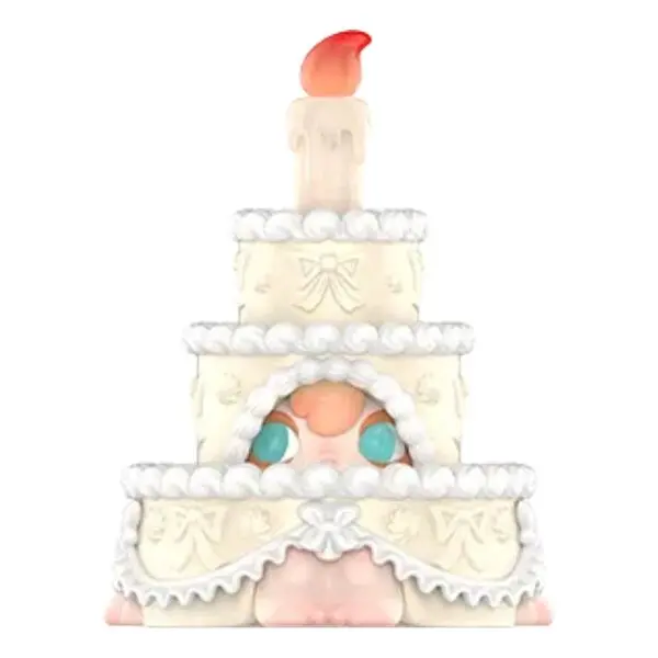 POP MART 1001moons Where's The Elephant Slide Figure 'hidden In The Cream - Multi-color