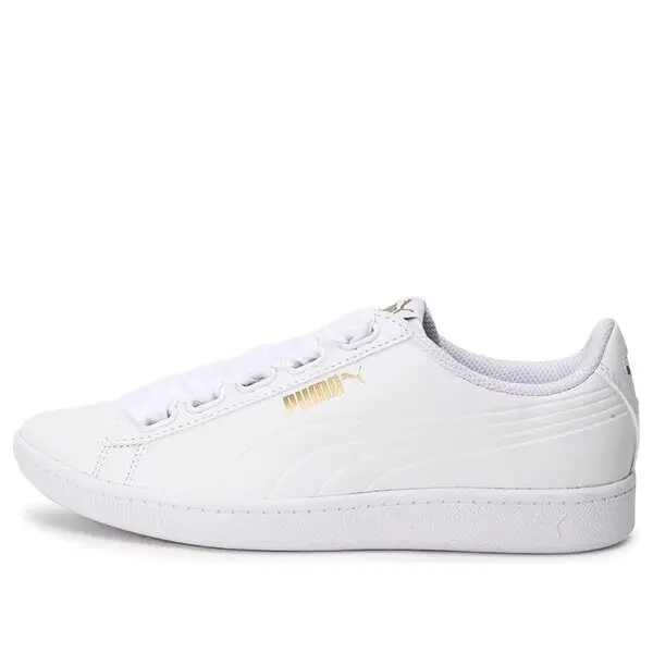 PUMA Vikky Ribbon Sneakers - White/gold