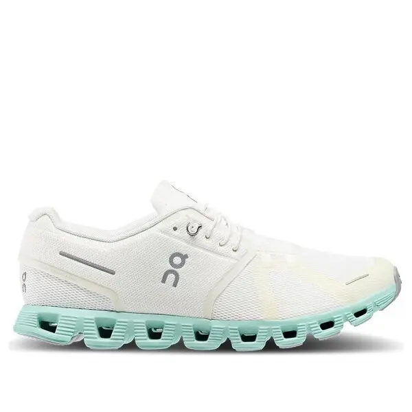 On Cloud 5 Sneakers - White/green