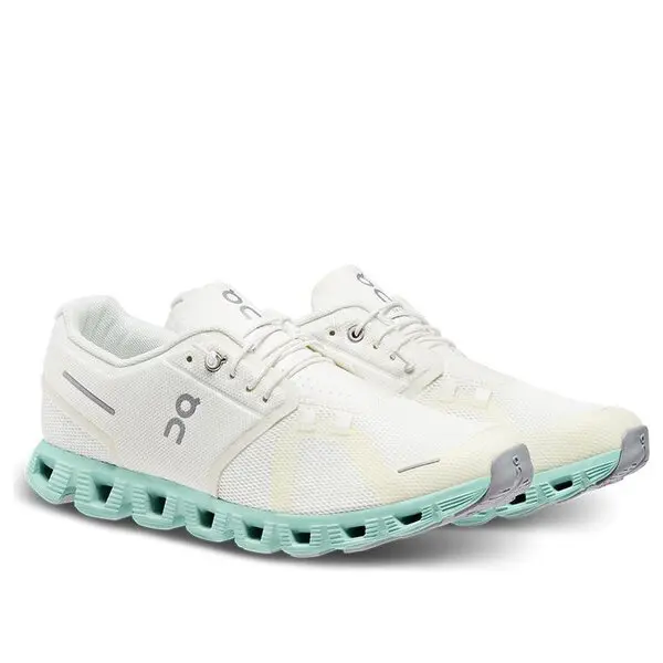 On Cloud 5 Sneakers - White/green