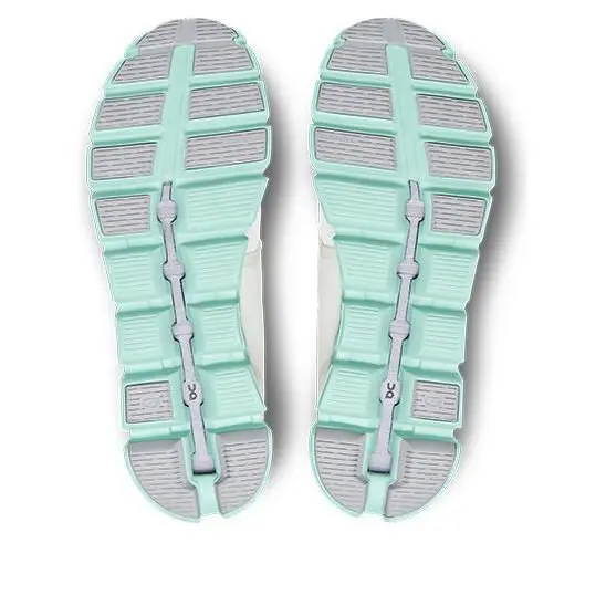 On Cloud 5 Sneakers - White/green
