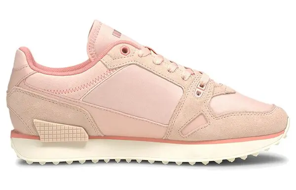 PUMA Mile Rider "chrome Desert Peachskin" Low Top Sneakers - Pink