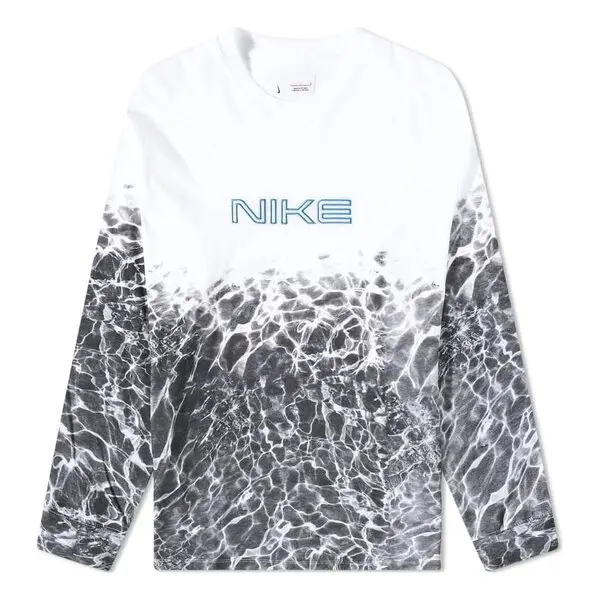 Nike Nrg Kukini Long Sleeve T-shirt - White/black/signal Blue