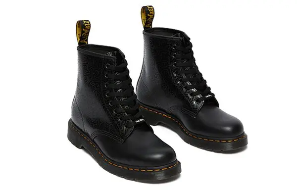 Dr. Martens Keith Haring X 1460 Lace Up Boots - Black