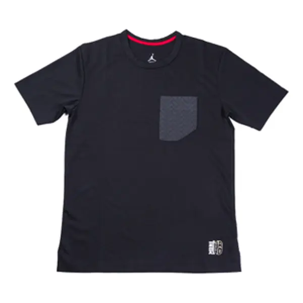 JORDAN 12 Pocket Tee - Black