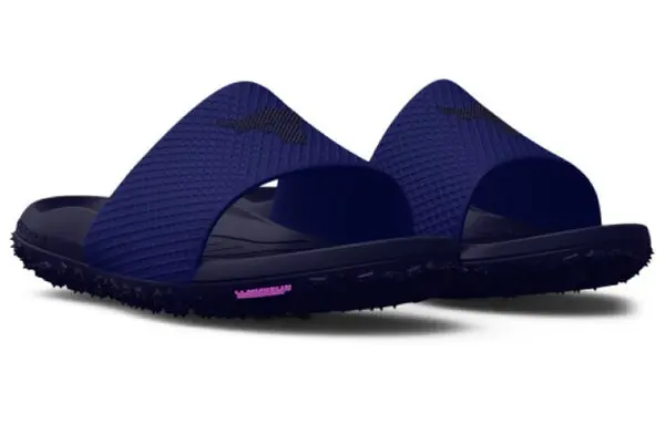 Under Armour Project Rock Slides - Blue
