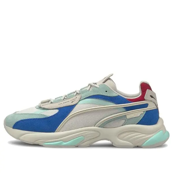 PUMA Rs-connect Buck Sneakers - Gray/blue/red