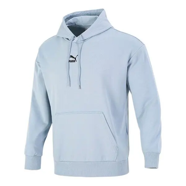 PUMA Logo Knit Hoodie