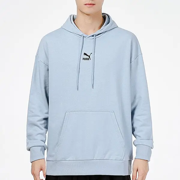 PUMA Logo Knit Hoodie