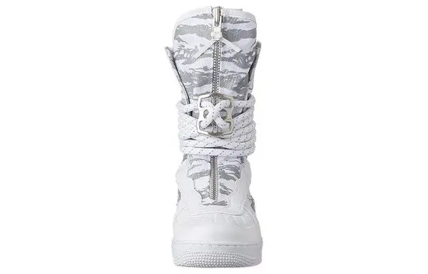 Nike Sf Air Force 1 High 'winter Camo' Sneakers - White