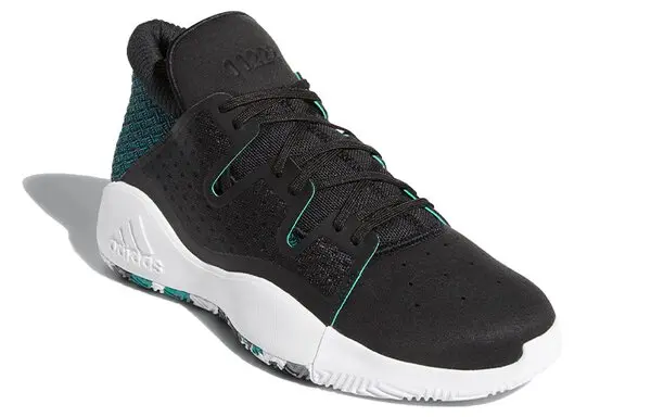 Adidas Pro Vision High Top Sneakers - Black