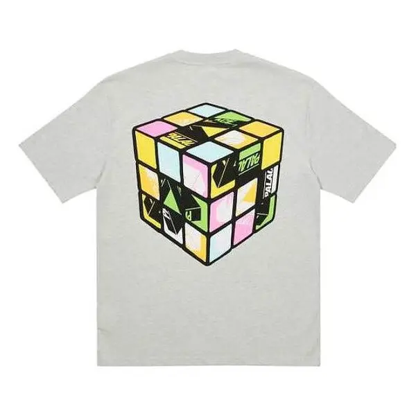 PALACE Ss22 Dont Be Square T-shirt - Grey