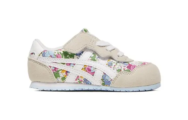 Onitsuka Tiger Serrano "beige Floral" Sneakers - Beige/floral
