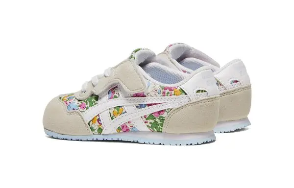 Onitsuka Tiger Serrano "beige Floral" Sneakers - Beige/floral