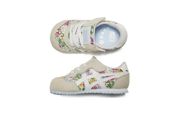 Onitsuka Tiger Serrano "beige Floral" Sneakers - Beige/floral