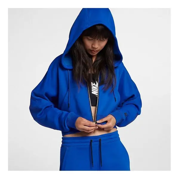 Nike Nrg Full Zip Hoodie - Blue