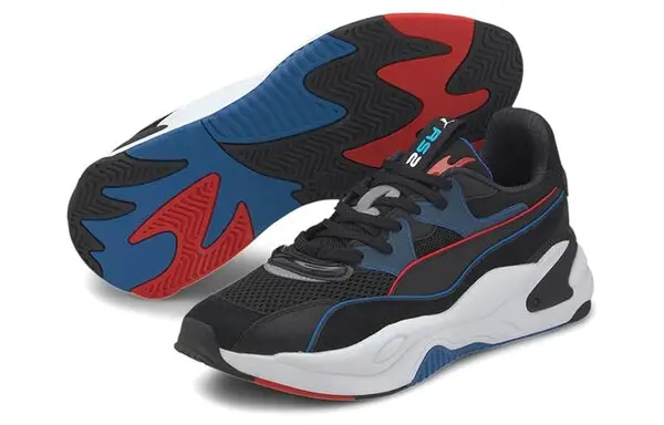 PUMA Rs-2k Internet Exploring Low-top Sneakers - Black/white/red
