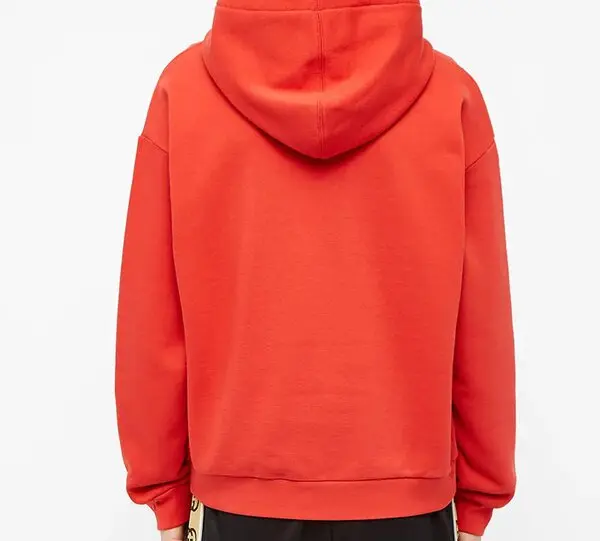 Gucci Large Logo Pullover Hoodie - Red