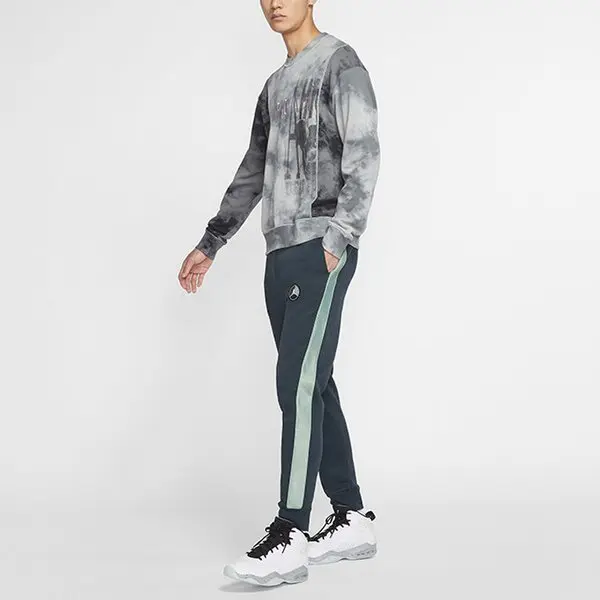 JORDAN Pattern Sports Pants Seagrass