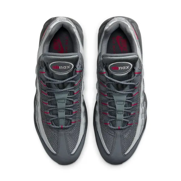 Nike Max 95 Essential Sneakers - Grey/red/white