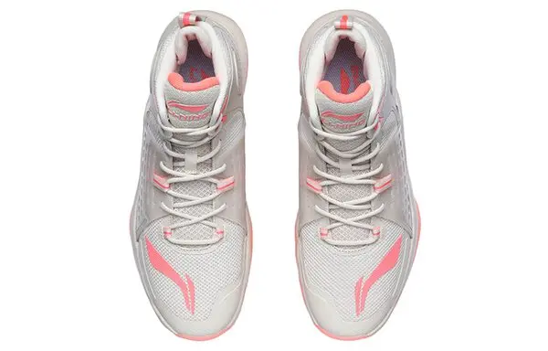 LI-NING High-top Lace-up Athletic Sneakers