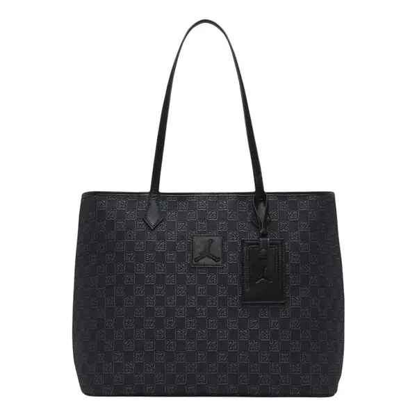 JORDAN Air Monogram Tote Bag - Black