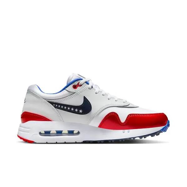 Nike Max 1 '86 Og Golf "big Bubble" Ryder Cup - White/obsidian/challenge Red