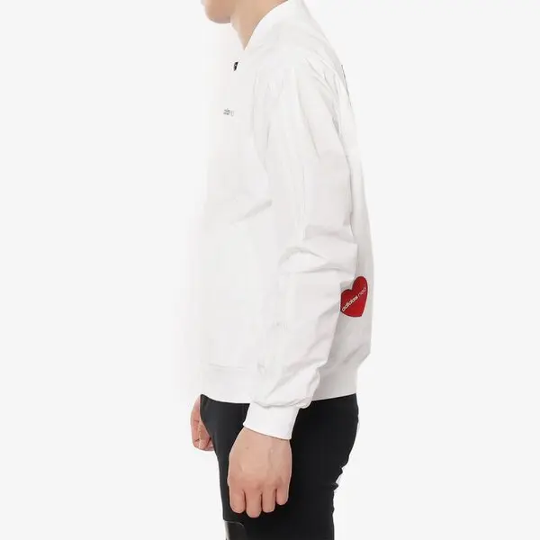 Adidas Neo Baseball Jacket With Embellished Back Detail