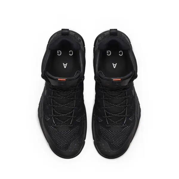 Nike Nikelab Lupinek Flyknit High Top Lace-up Boots - Black/anthracite