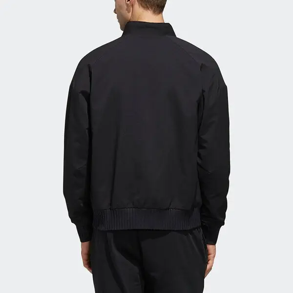 Adidas Warm Logo Print Sport Shuttle Jacket