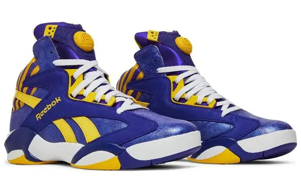 REEBOK Shaq Attaq Retro 'lsu' High Top Sneakers