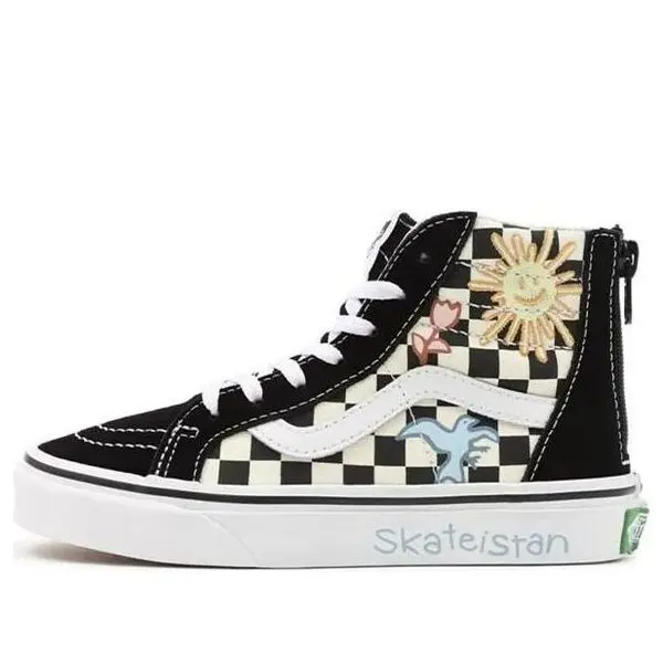VANS X Skateistan Sk8-hi Zip Sneakers - Black/white