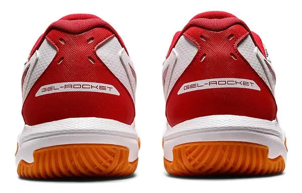 Asics Gel-rocket Athletic Sneakers - White/red