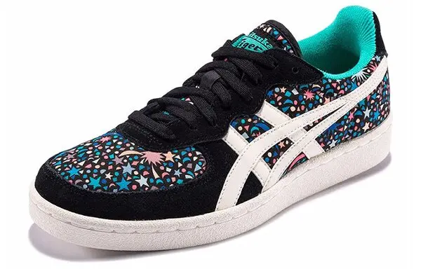 Onitsuka Tiger Gsm Printed Sneakers - Black
