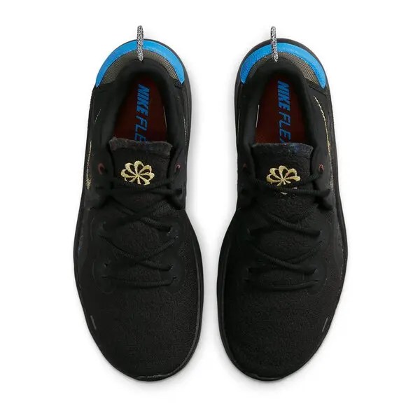 Nike Flex Run 2021 Sneakers - Black/blue