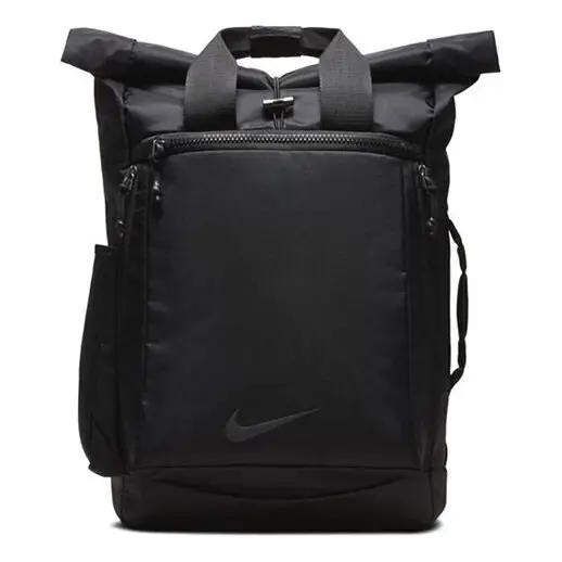 Nike Roll Top Backpack - Black